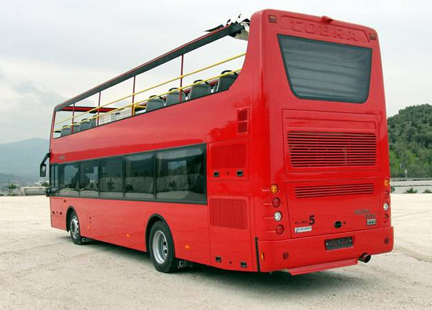 TOP OPEN DOUBLE DECKER CITY BUS (DAF – COBRA) | ΑΝΤΙΠΡΟΣΩΠΟΙ ΛΕΩΦΟΡΕΙΩΝ ...
